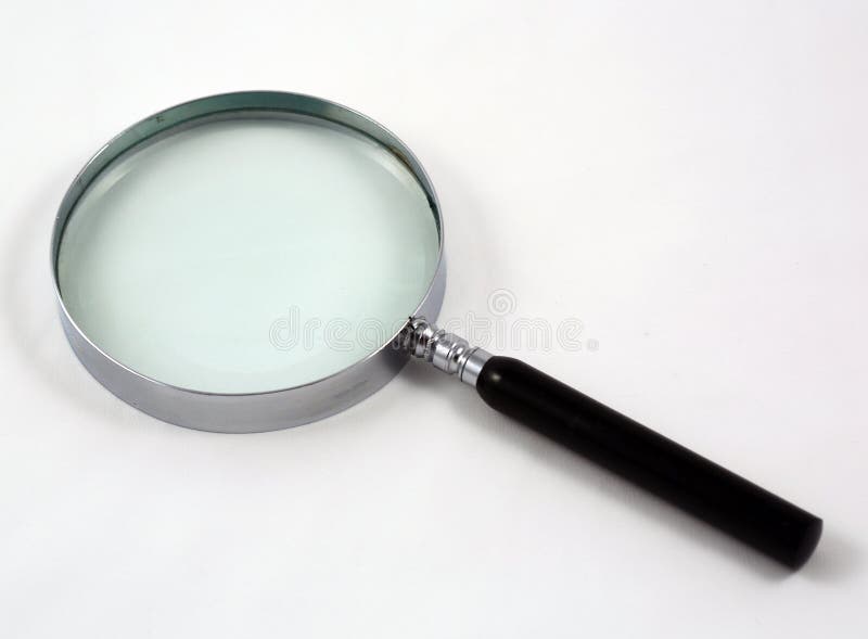 Magnifying glass stock image. Image of chrome, concept - 31166255