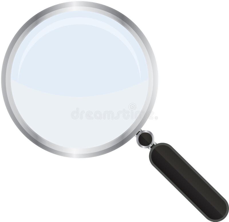 Magnifying glass stock vector. Illustration of magnifier - 38823129