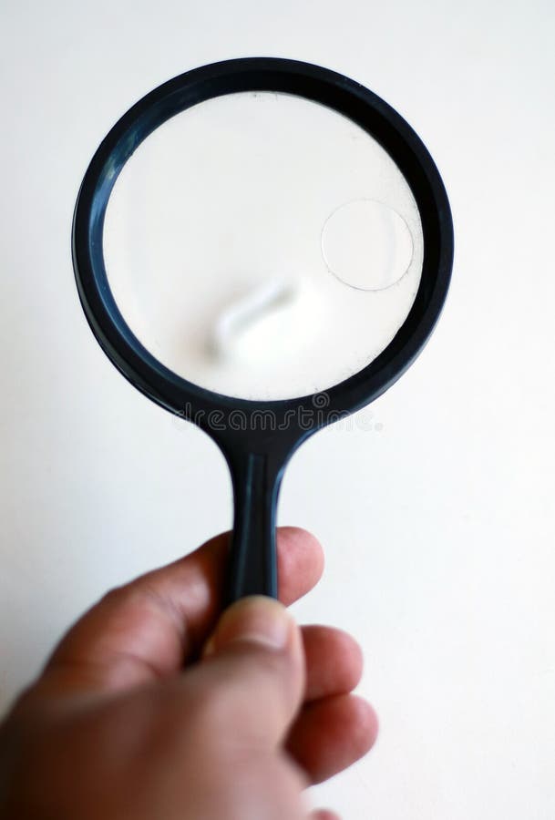 Magnifying glass stock image. Image of tool, magnifier - 165654701