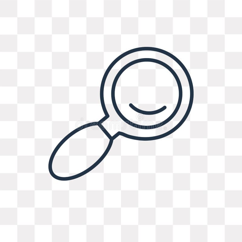 Magnifying Glass Icon Transparent Stock Illustrations – 14,727 ...