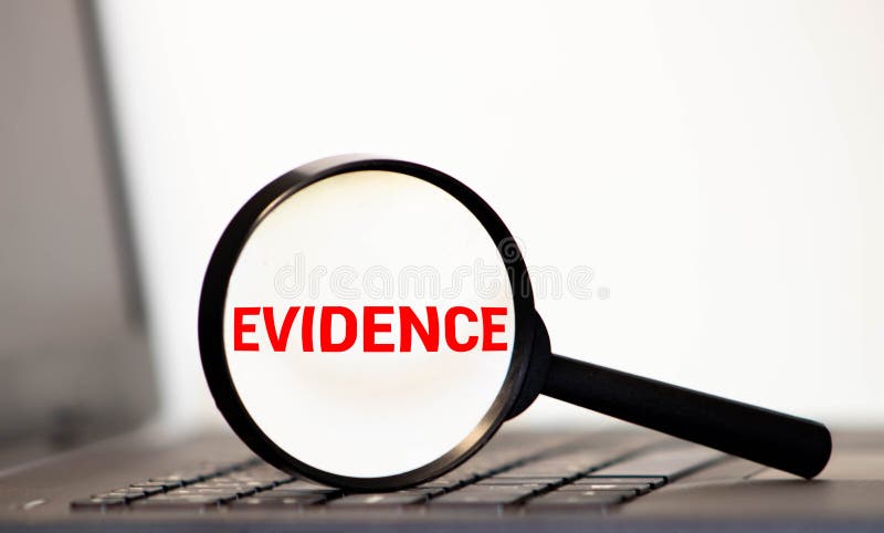 Magnifying Glass Loupe with Sign Tell Us What You Think on the Paper ...