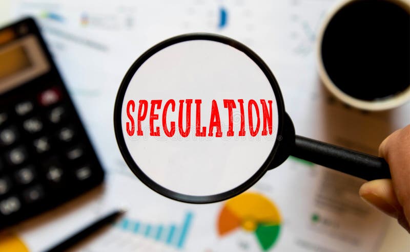 Definition of speculation stock photo. Image of dictionary - 110898914