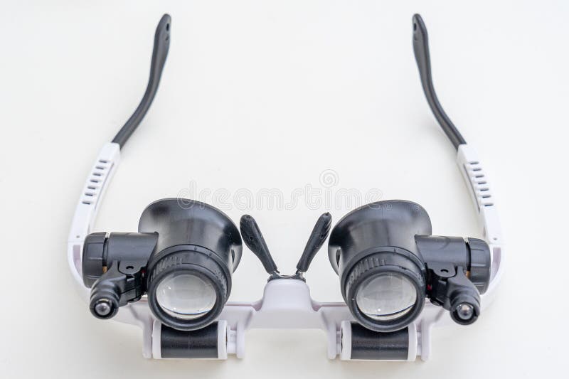 Magnifying Glasses for Detailed Work in Watchmaking or Gynecology. Led ...