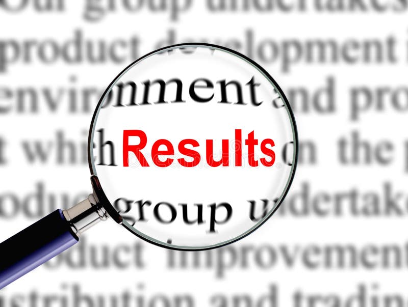 3d results sign stock illustration. Illustration of three - 38194092