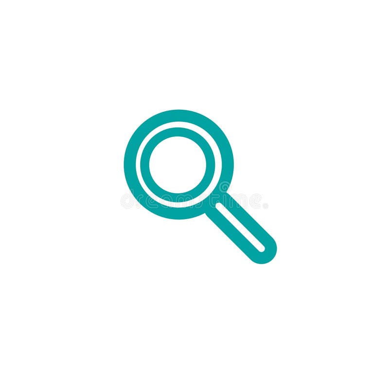 Magnifying Zoom Glass Icon Design Very Unique Design Stock Illustration ...