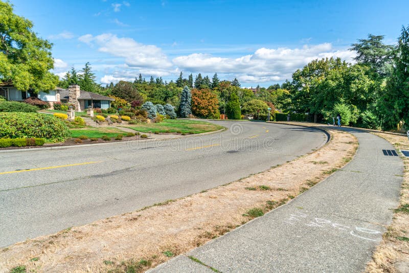 Magnolia Street View stock photo. Image of archiecture - 290851452