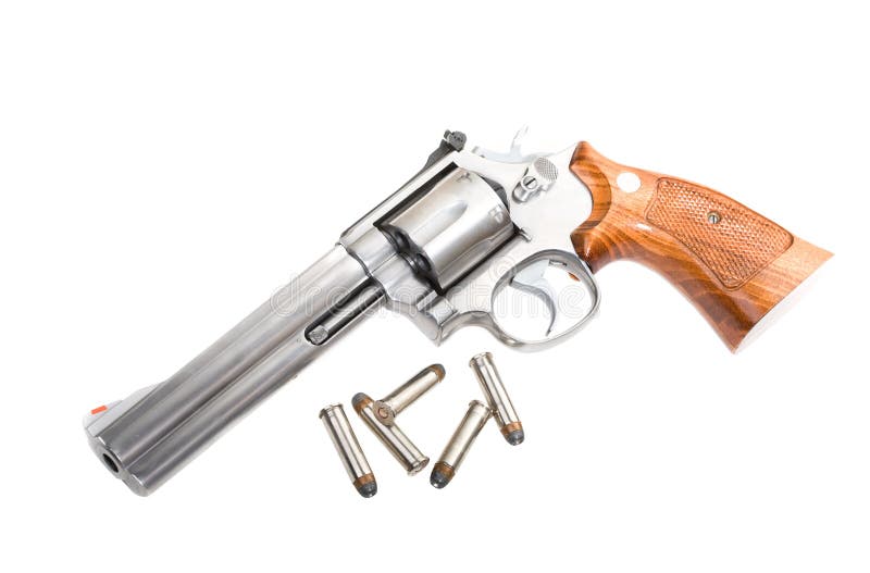 Magnum revolver stock image. Image of revolver, controlled - 3628189