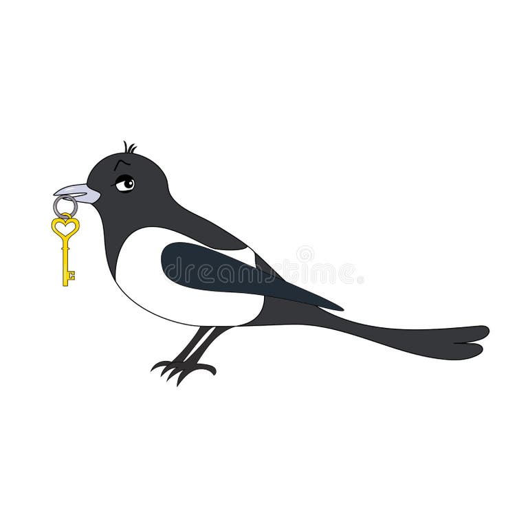 Cartoon Magpie Stock Illustrations – 1,802 Cartoon Magpie Stock ...