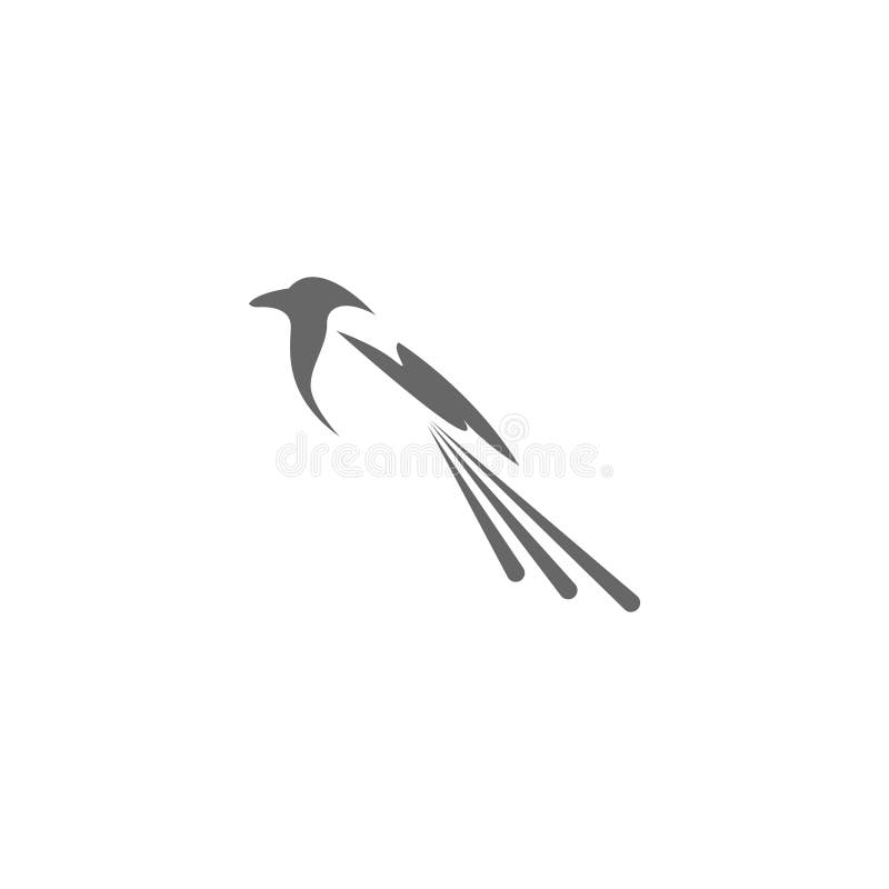 Magpie Logo Icon Illustration Design Stock Illustration - Illustration ...