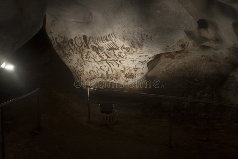 The Magura Cave in Bulgaria Stock Photo - Image of abstract ...