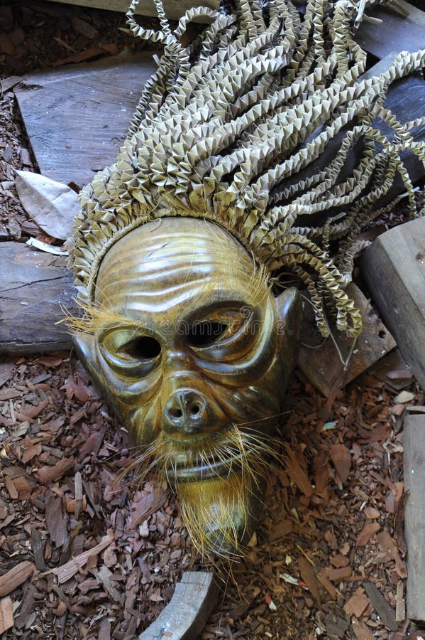 Mah Meri Mask stock image. Image of asli, orang, carey - 28580147