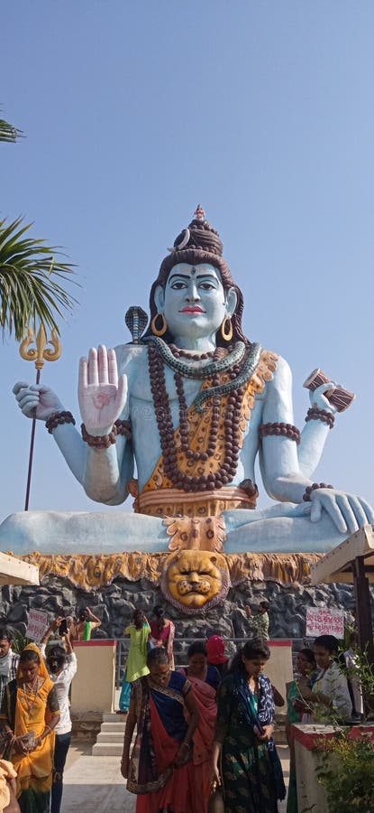 Mahadev of statue editorial image. Image of mythology - 245413180