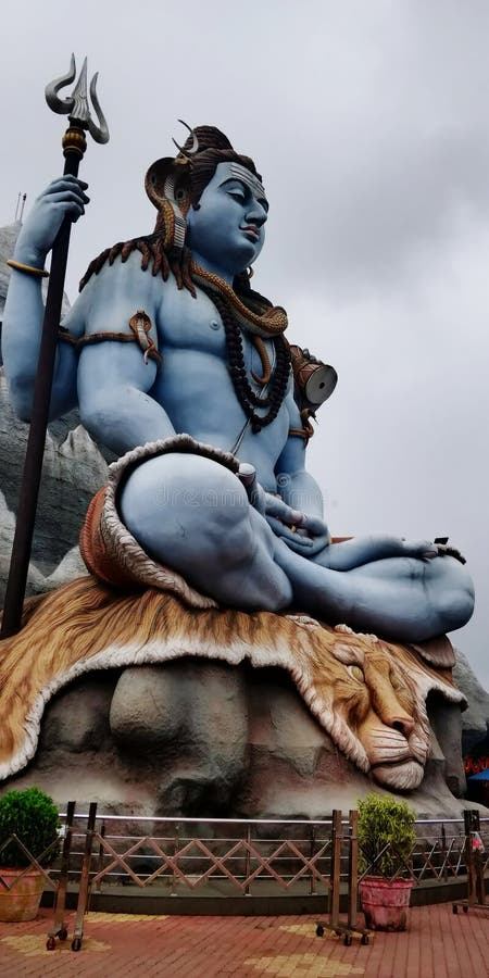 MAHADEVA BLESSINGS YOU . stock image. Image of mahadev - 277081485