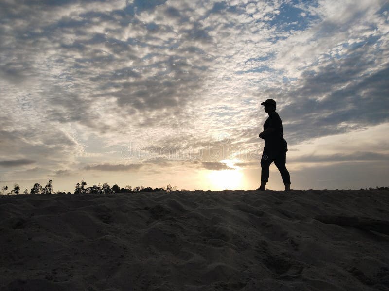 Mahakam Beach stock photo. Image of tree, pond, flower - 329490020