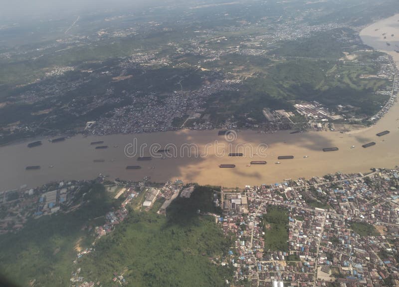 Mahakam River Aerial Stock Photos - Free & Royalty-Free Stock Photos ...