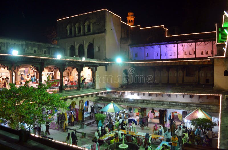 Gohar Mahal Iqbal Maidan Historisk Byggnad Madhya Pradesh Redaktionell ...