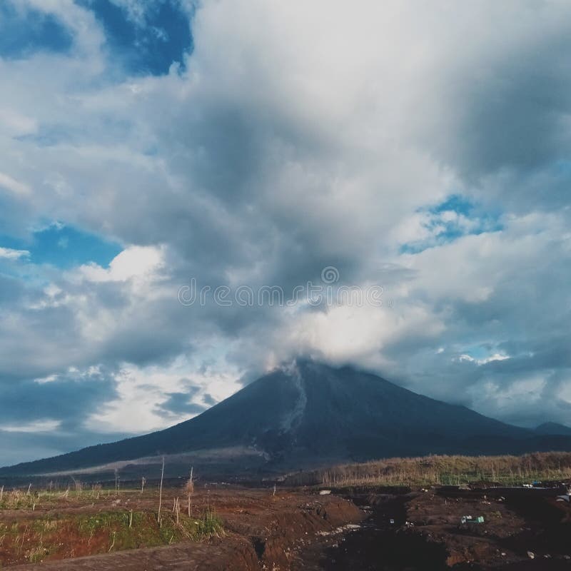 Mahameru Mountain stock image. Image of mount, mahameru - 270321271