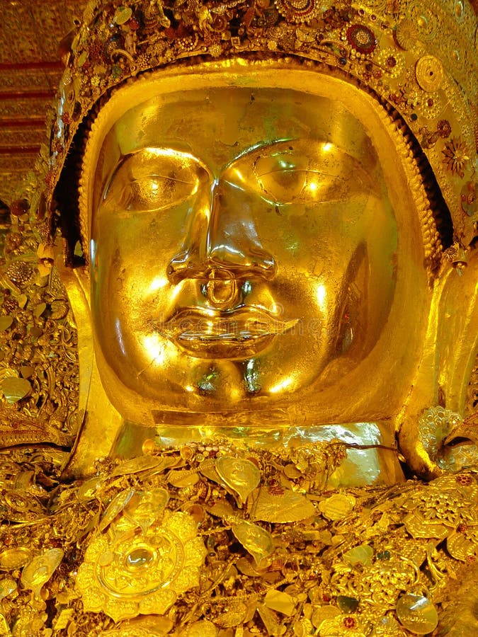 Mahamuny Budda stock image. Image of buddha, monastery - 551797