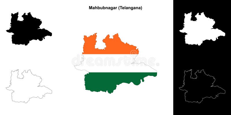 Mahbubnagar Outline Stock Illustrations – 4 Mahbubnagar Outline Stock ...