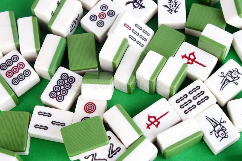 Mahjong stock photo. Image of gamble, addiction, asian - 14679216