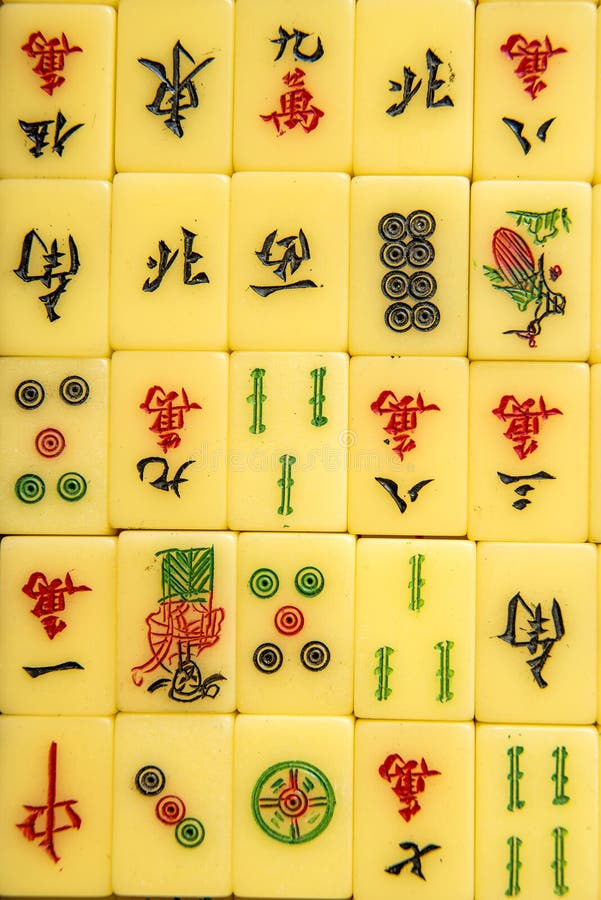 Mahjong foto de stock. Imagem de telhas, dados, jogo - 31483006