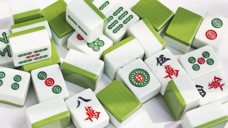Mahjong foto de archivo. Imagen de ocio, colorido, dados - 32832858