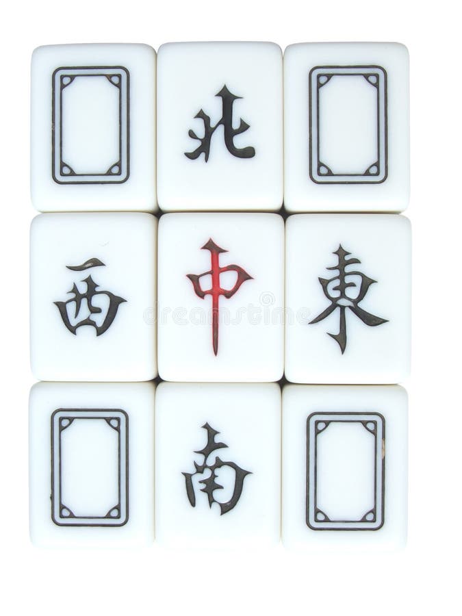 Mahjong stock photo. Image of north, block, asia, mahjong - 6080216