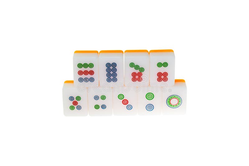 Mahjong - Chinese Traditional Tile-based Game Stock Photo - Image of ...
