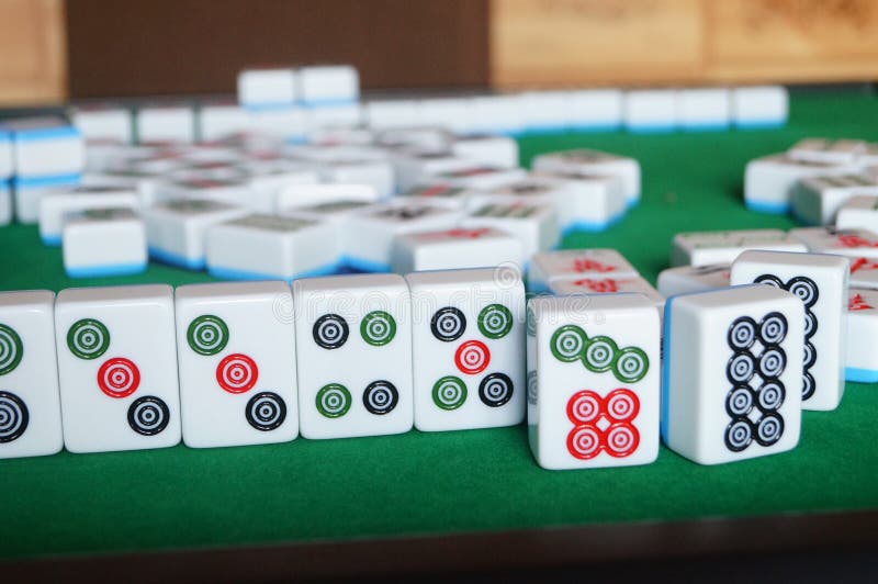 Mahjong chino foto de archivo. Imagen de asia, juguetes - 53270580