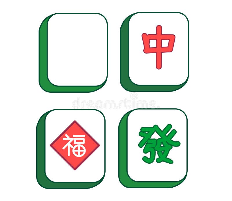 Mahjong Stock Illustrations – 1,354 Mahjong Stock Illustrations ...