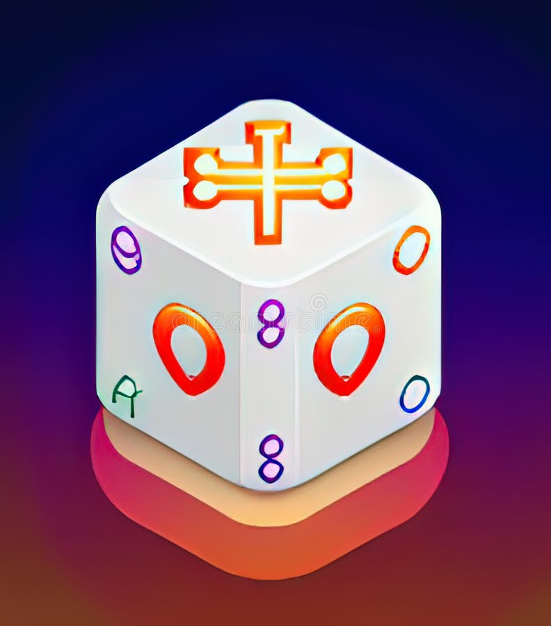 Mahjong Software App Icon. Generative AI. Stock Illustration ...