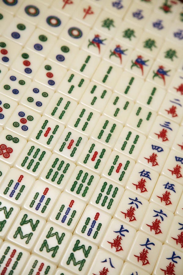 Mahjong tiles stock image. Image of colors, neat, opportunity - 6016065