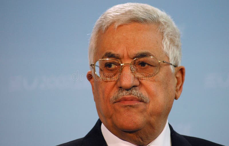 Mahmud Abbas editorial stock photo. Image of chanclery - 8500428