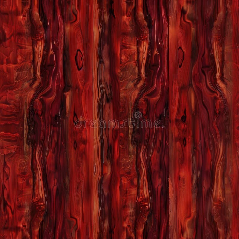 Mahogany Wood Seamless Pattern, Wooden Texture Stock Photo - Image of ...