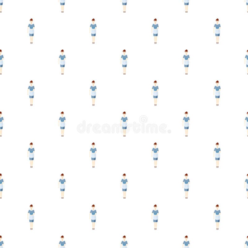 Maid pattern stock vector. Illustration of laundry, maid - 120190045