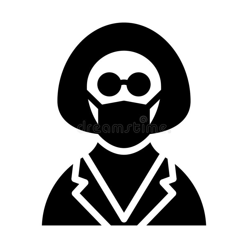 Maid Wearing Uniform with Duster, Housemaid Character Wearing Classic ...