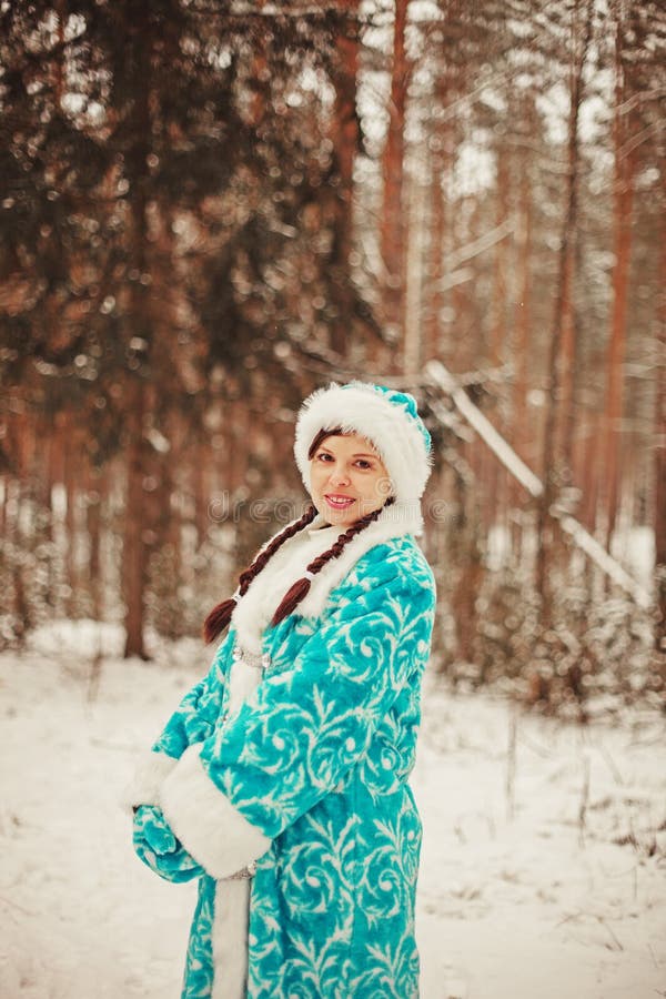 Maiden. stock image. Image of happiness, pine, celebration - 35644139