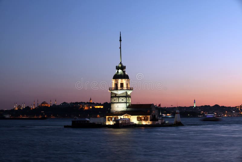 Maiden tower stock image. Image of famous, tourism, place - 25546259