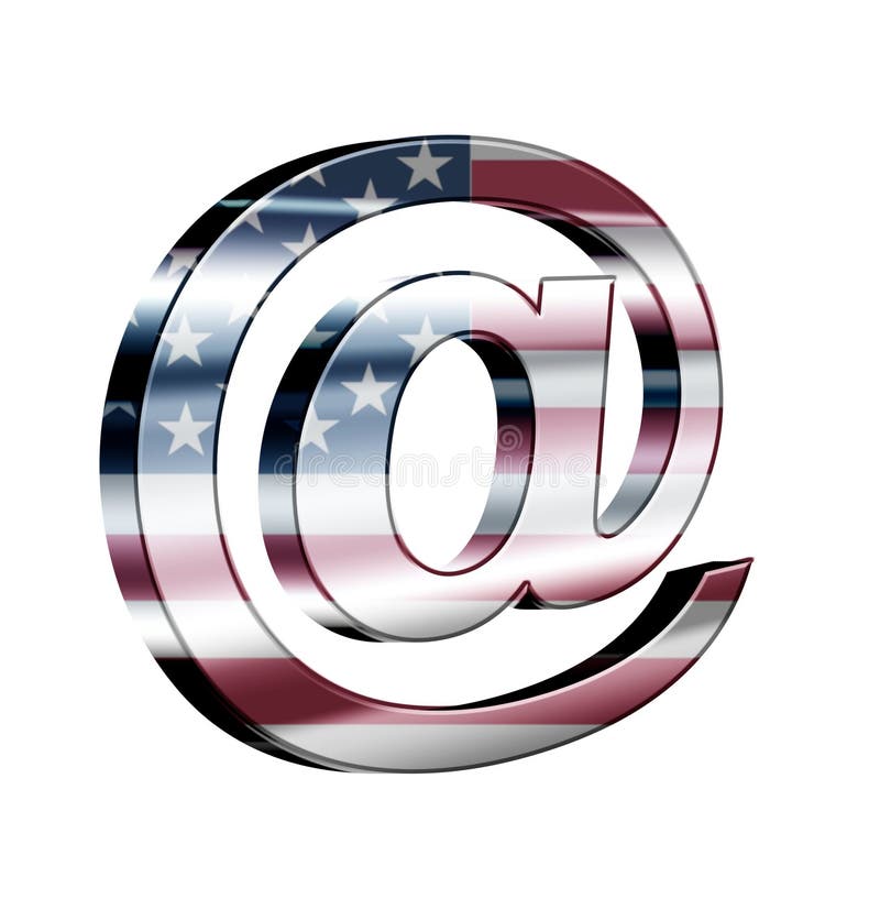 Mail At Sign Picture. Image: 4276981