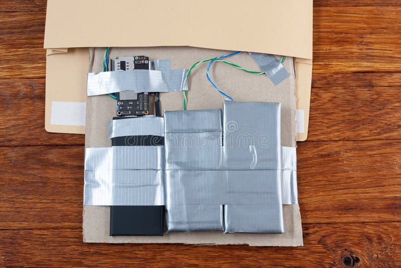 Mail Bomb IED - Improvised Explosive Device with C4 and Cell Phone ...