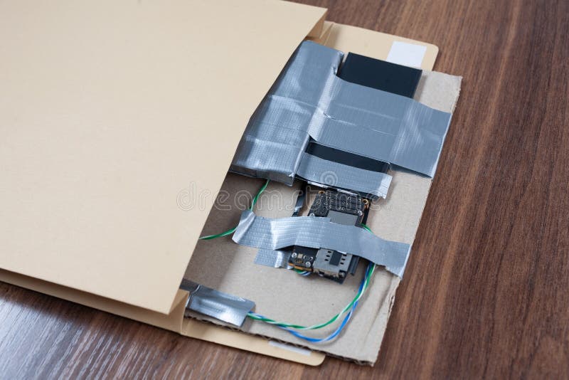 Mail Bomb IED - Improvised Explosive Device with C4 and Cell Phone ...