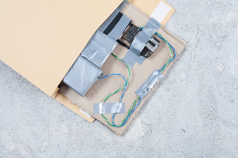 Mail Bomb IED - Improvised Explosive Device with C4 and Cell Phone ...