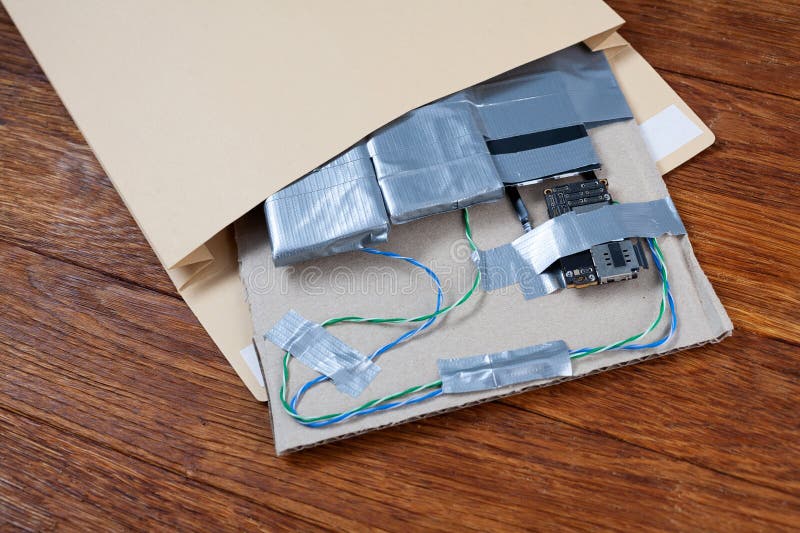 Mail Bomb IED - Improvised Explosive Device with C4 and Cell Phone ...