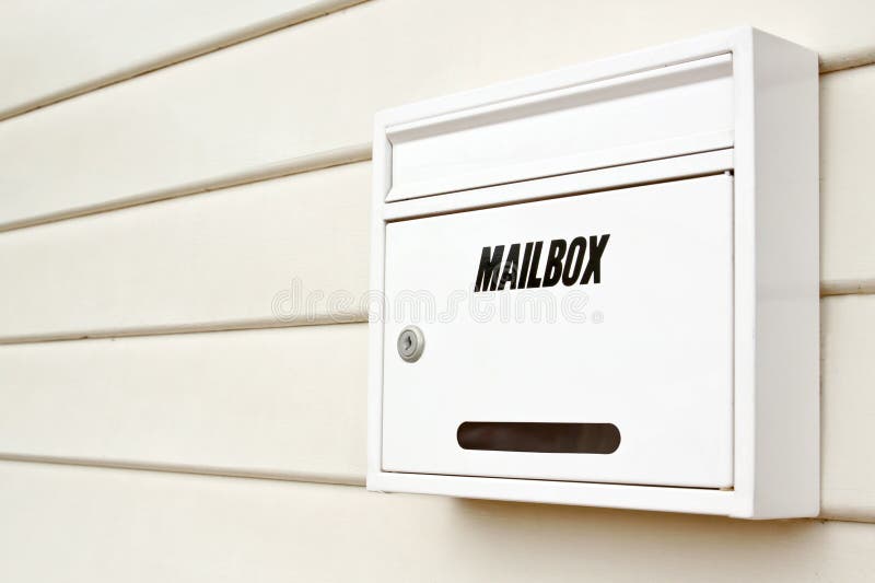 Mailbox outside stock photo. Image of postcard, closed - 1448076