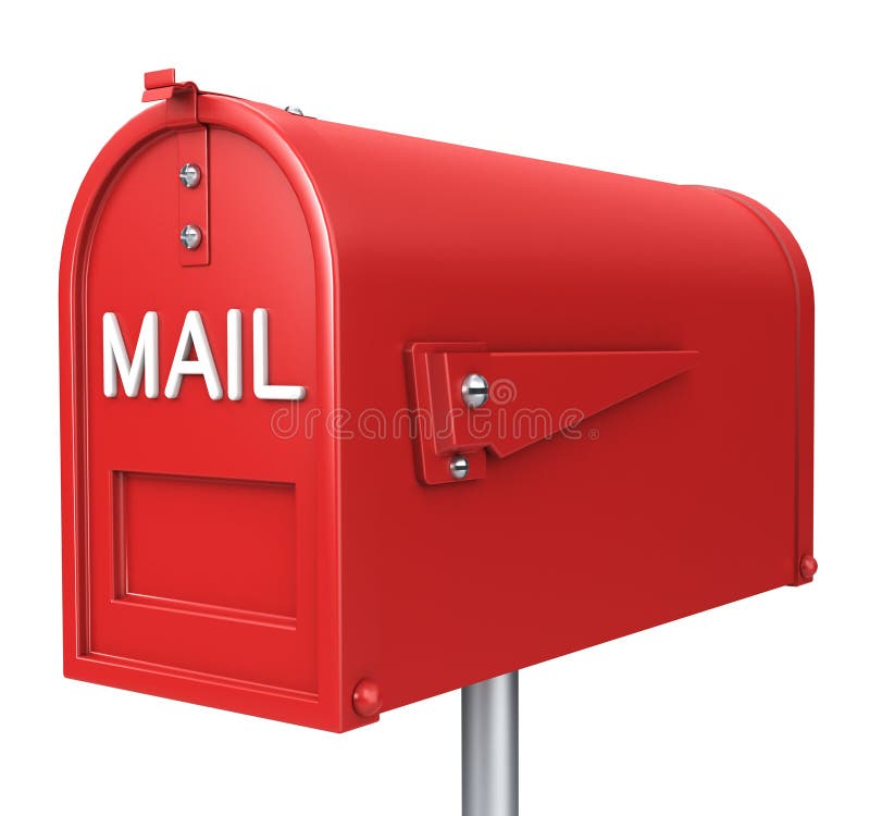 Mail box stock illustration. Illustration of arrive, package - 25099760