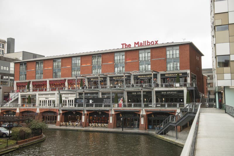 Mail box Birmingham editorial photo. Image of shopping - 50737586