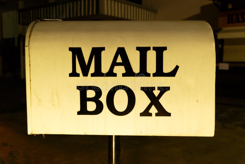 Mail box stock image. Image of message, arrive, container - 55563577