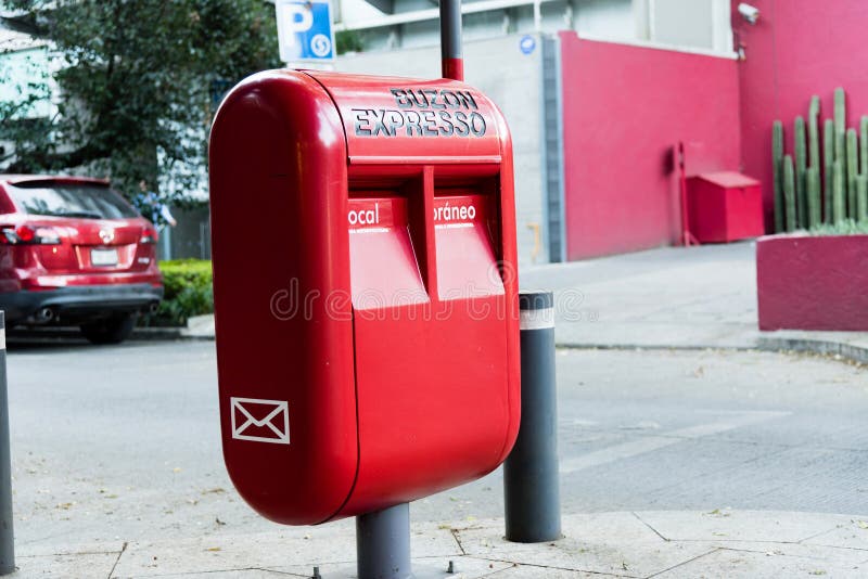 Mail Box - Mexico City - Polanco Street Editorial Image - Image of ...