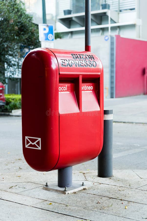 Mail box on the street editorial image. Image of nature - 137795640