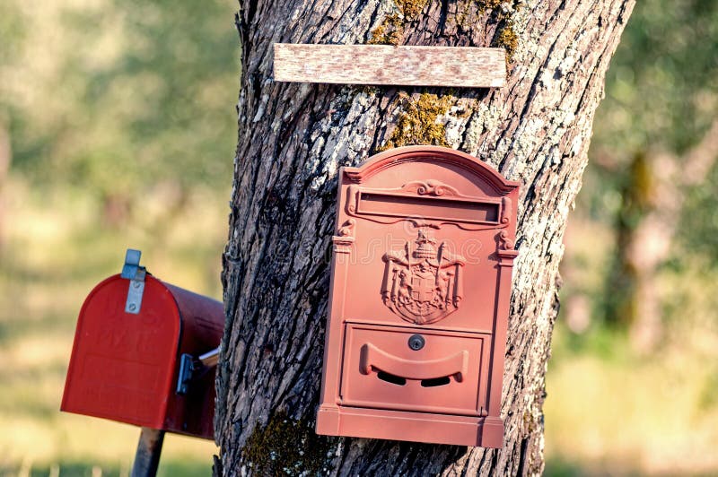 Old Fashioned Mail Sacks Seen Hanging in a Royal Mail Mobile Sorting ...